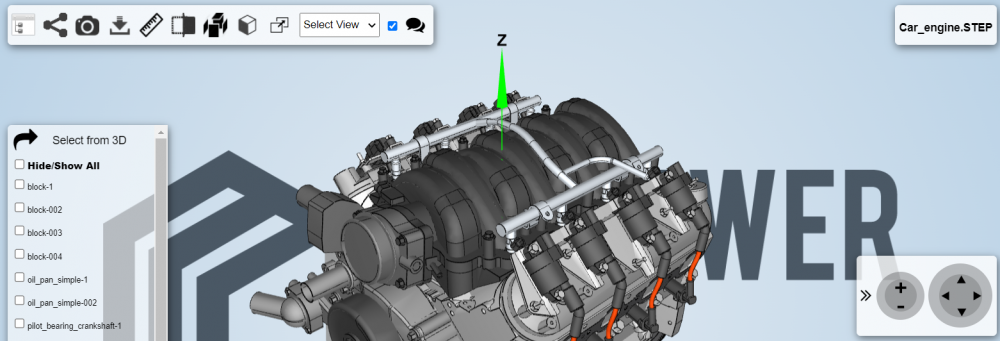 Customise the toolbar layout - 3DVieweronline